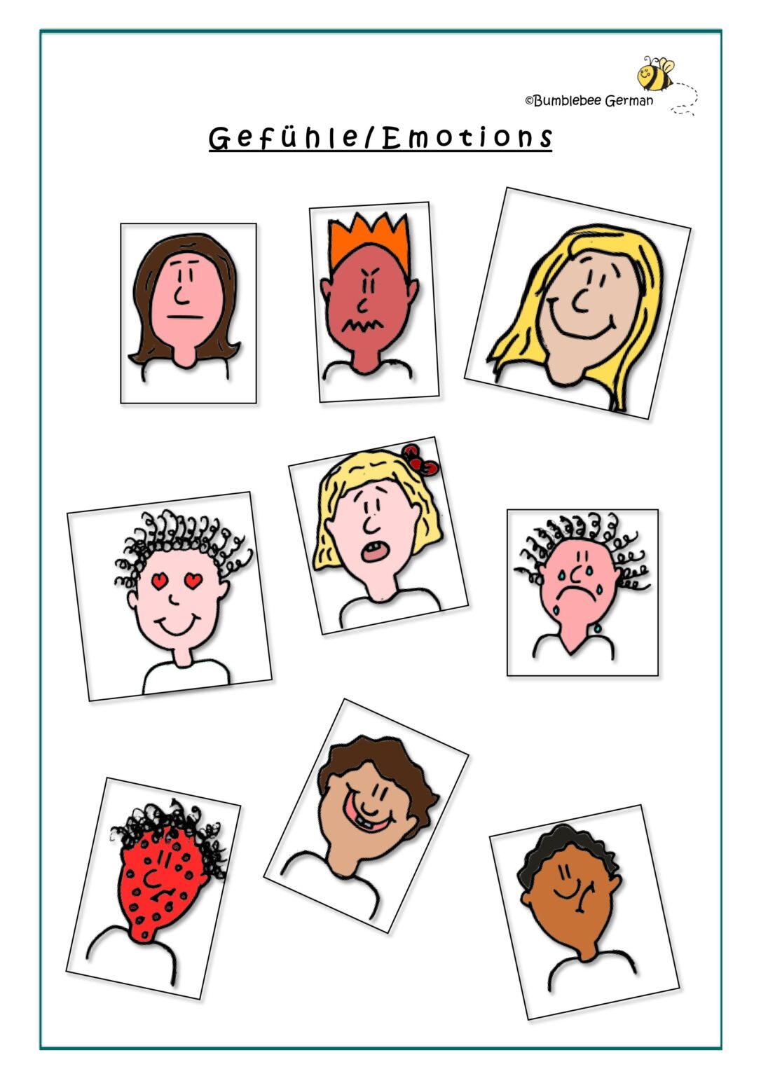 Free German Worksheets for Children | Bee Bilingual